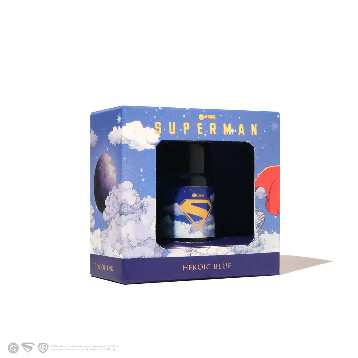 Warner Bros. | Superman | Heroic Blue 10ml Ink — Ferris Wheel Press Canada